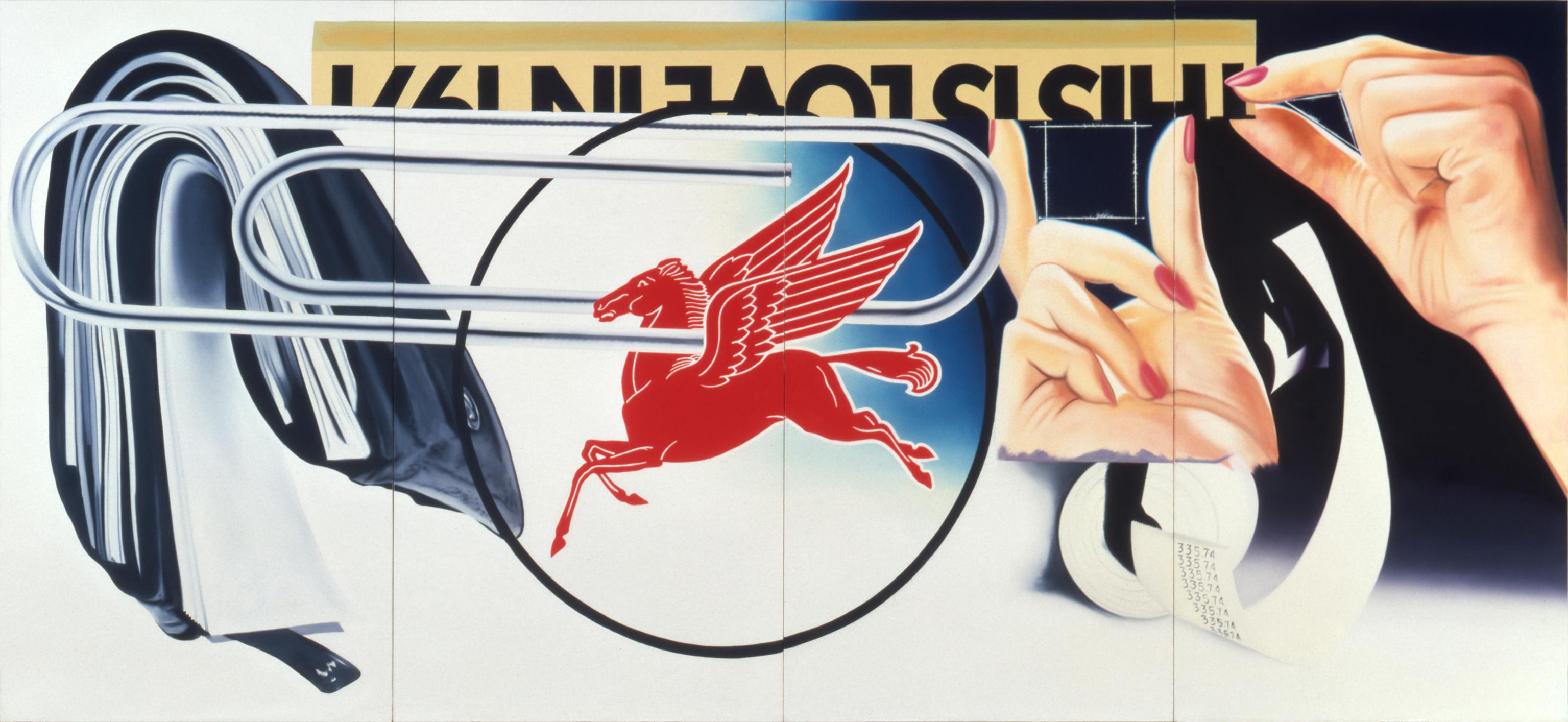 73.21 Paper Clip - Artworks - James Rosenquist Studio