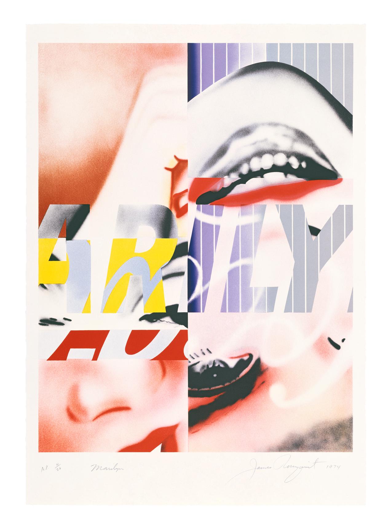 74.E02 Marilyn - Artworks - James Rosenquist Studio
